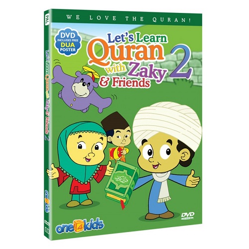 Let’s Learn Quran with Zaky & Friends (DVD) Part 2 - Tarbiyah Books Plus